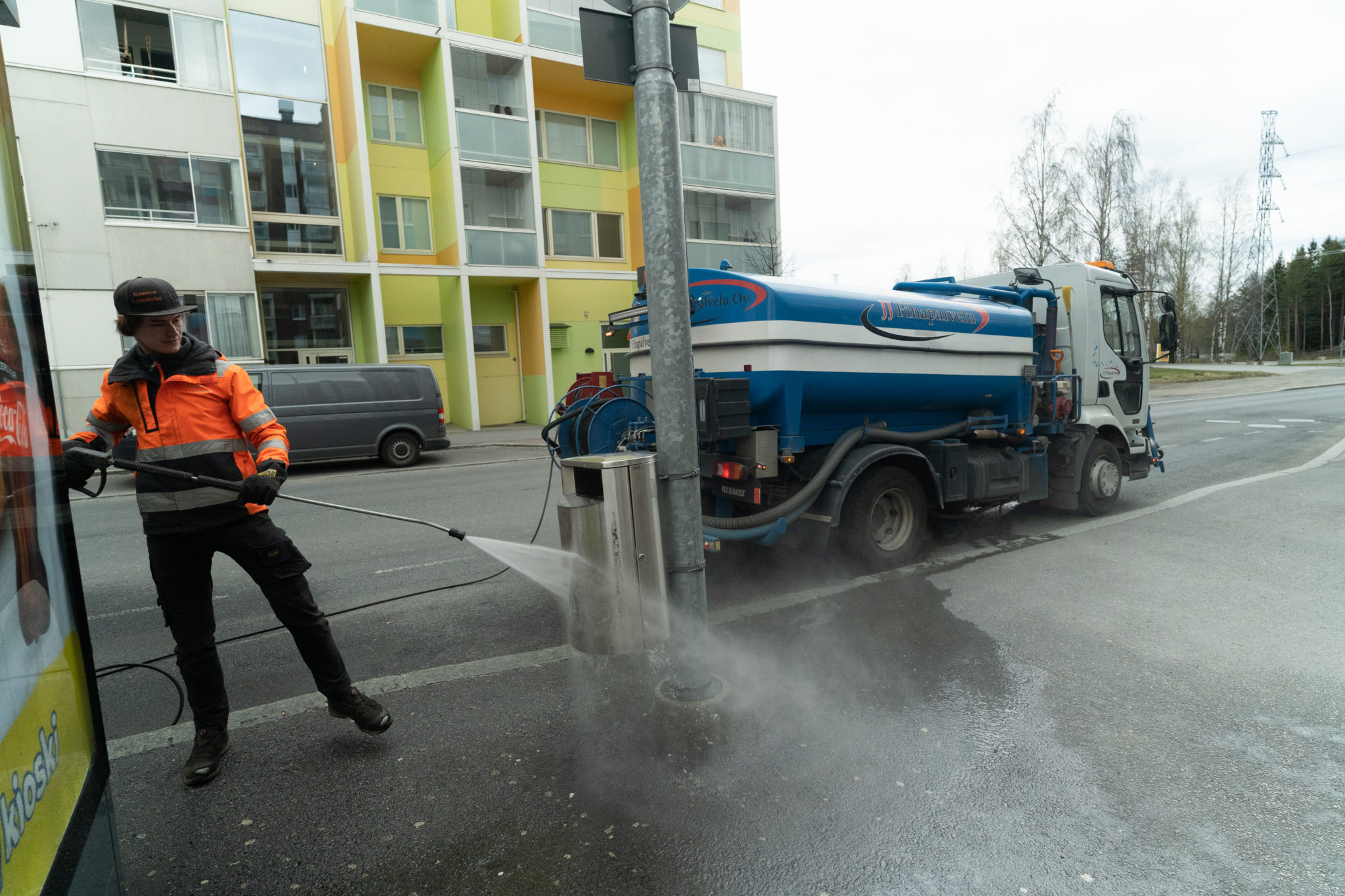 HPW Hydraulic Power Washer – for mobile machines, vehicles, vessels
