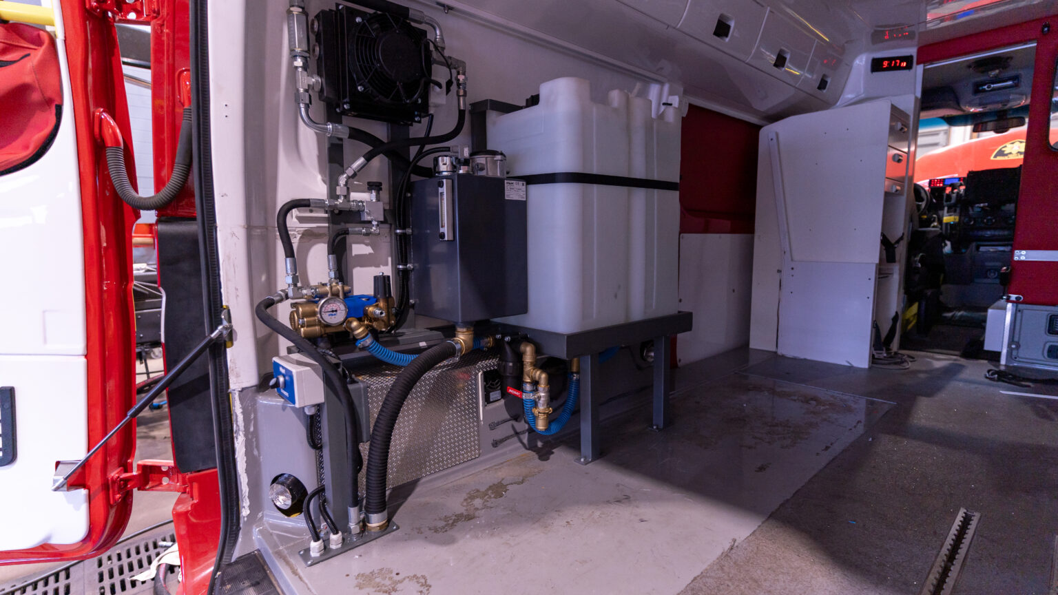 HPW-FIRE High Pressure Firefighting System – Powered by Hydraulics
