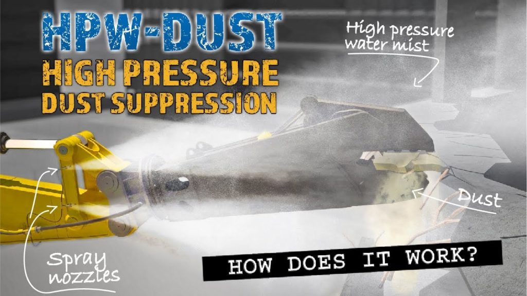 Video - HPW DUST High Pressure Dust Suppression System for precise dust ...
