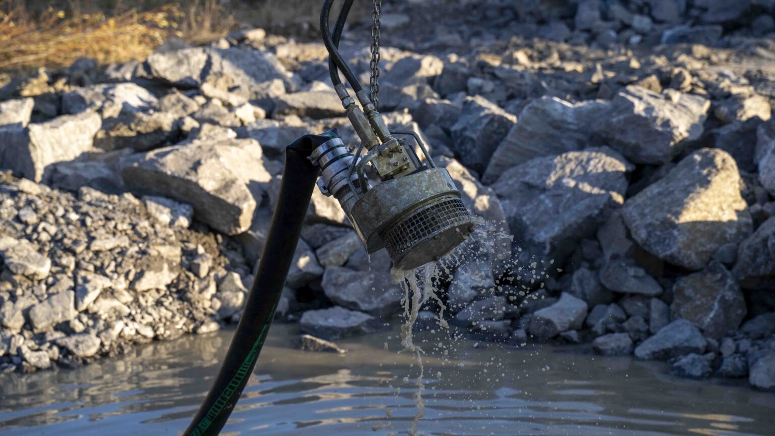 HSP Hydraulic Submersible Pump for Pumping Large Quantities – DYNASET